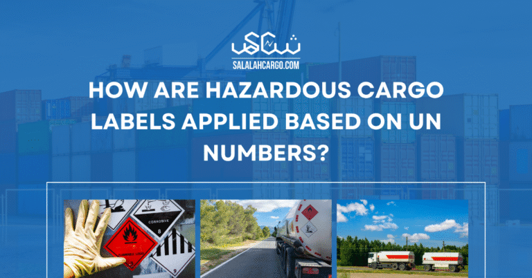 How Are Hazardous Cargo Labels Applied Based on UN Numbers?